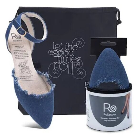 ROLLASOLE | Shoes | Denim Flats | Poshmark